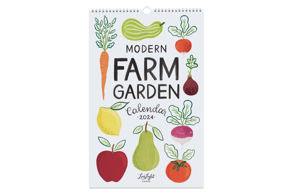 Modern Farm Garden - Calendar 2024 – LoveLight Paper