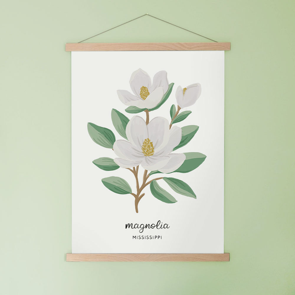 Mississippi Magnolia - State Flower Art Print – LoveLight Paper
