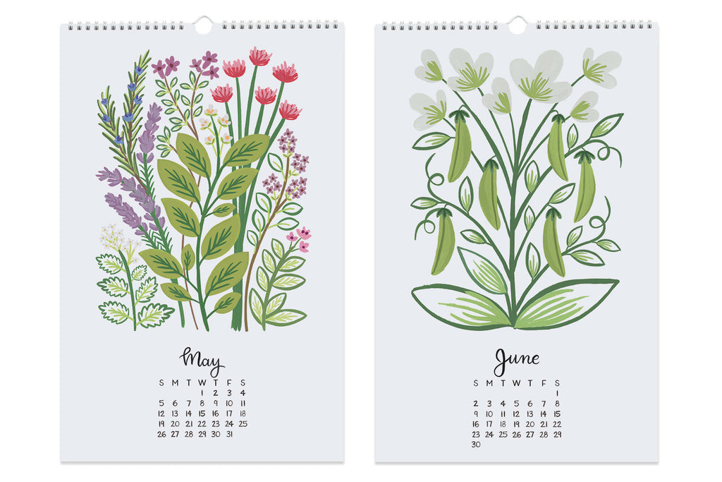 Modern Farm Garden - Calendar 2024 – LoveLight Paper