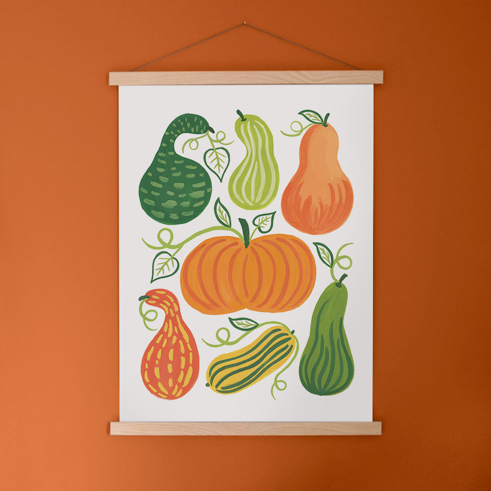 Gourds - Modern Farm Garden Art Print – LoveLight Paper