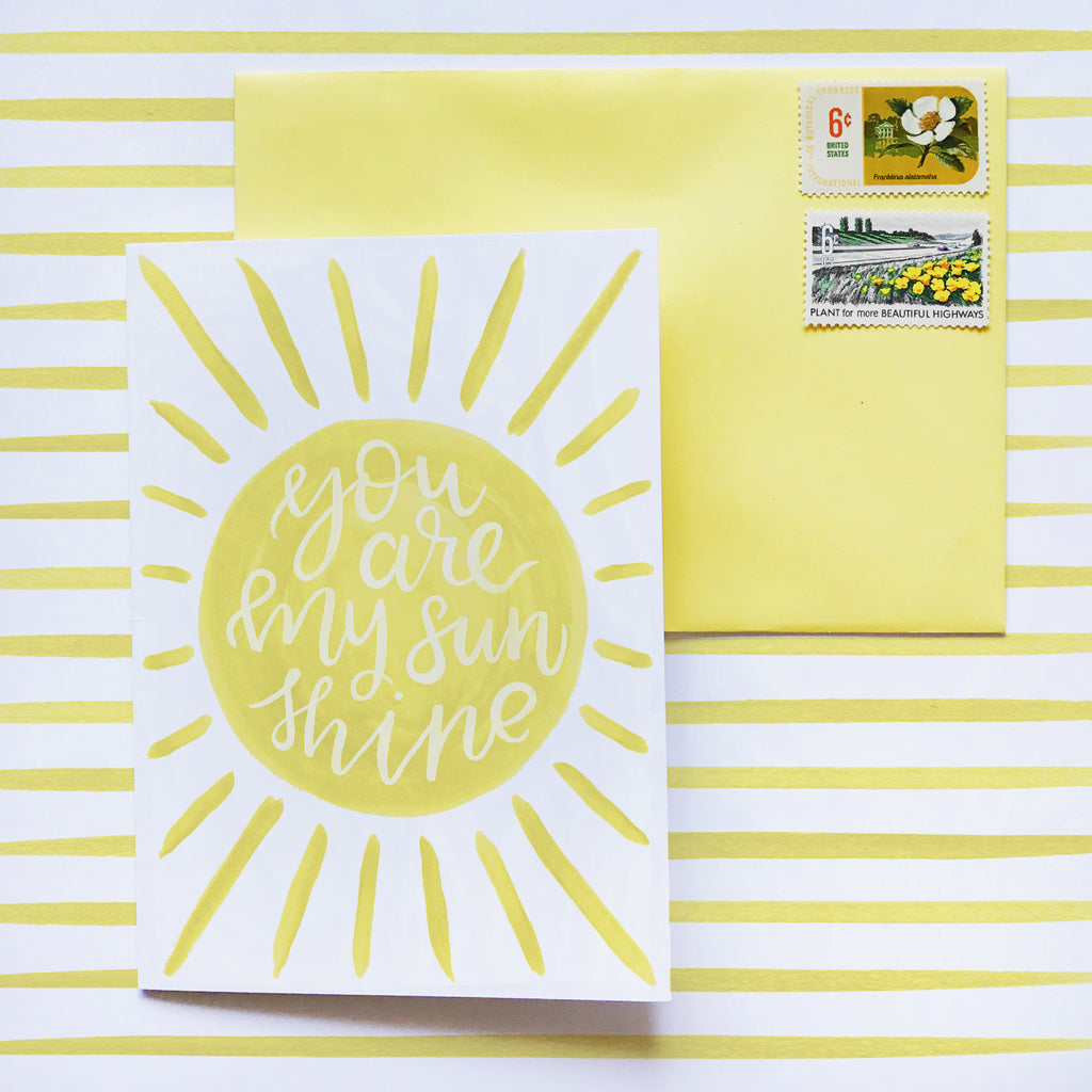 Sunshine - Card – LoveLight Paper